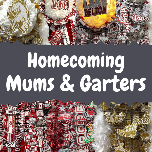 Homecoming Mums and Garters – The Hill's Crafts Co.